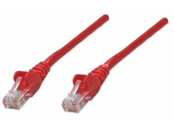 Kabl Intellinet Patch, Cat6 certified, UUTP, 3m, crveni 738460