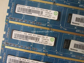 DDR3 RAM memorija 1600 1333 razne