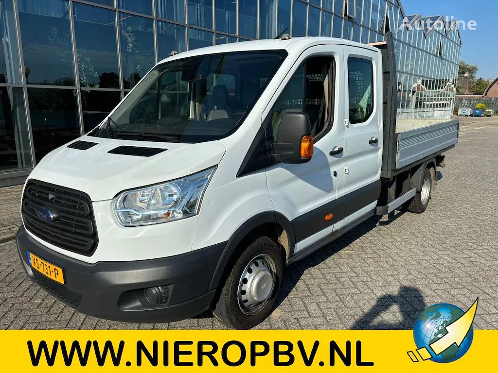 Ford Transit 2.2TDCI Dubbelcabine 7 Pers Openlaadbak Airco Trekhaak kamion s ravnom platformom < 3.5t