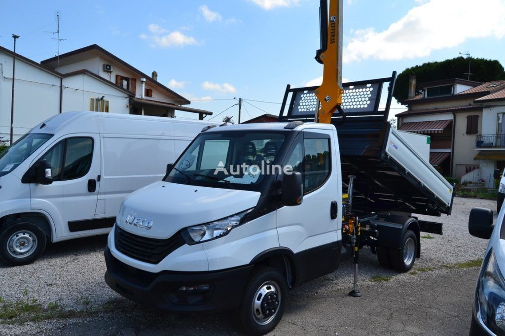 Novi IVECO 35C16 3.0 GRU E RIBALTABILE GEMELLATO kamion kiper < 3.5t