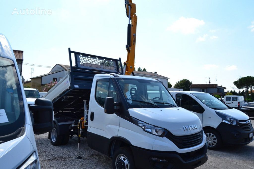 Novi IVECO 35C16 3.0 GRU E RIBALTABILE GEMELLATO kamion kiper < 3.5t