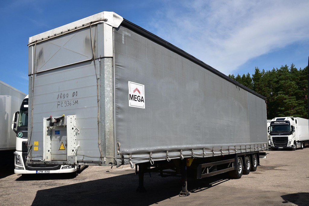 Schmitz Cargobull SCS24 Standart Curtainsider Varios, ARM, ALU, LR poluprikolica sa kliznom ceradom