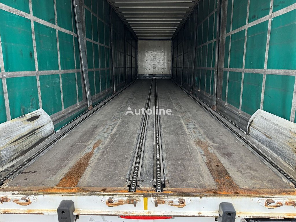 Pacton Asbreuk MPS-4 Chain system, Kettenschiene, Load Unload System poluprikolica sa kliznom ceradom