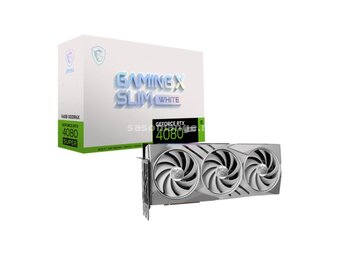 MSI GeForce RTX 4080 SUPER GAMING X SLIM WHITE 16GB GDDR6X 256-bit grafička karta