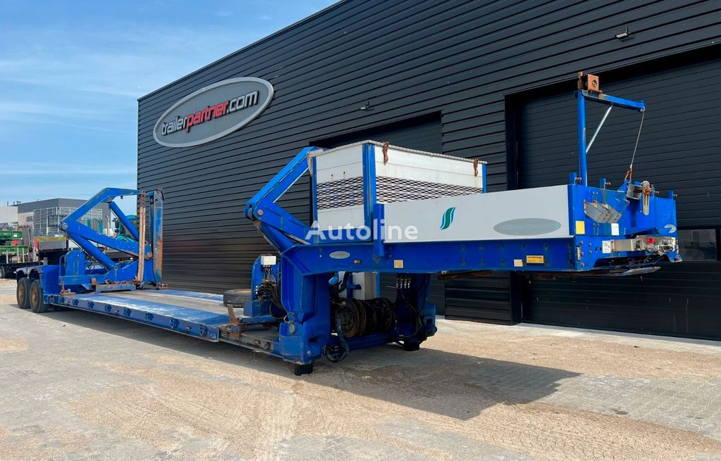 Faymonville MegaMAX tiefbett mit 2 x HAMMER sideloader poluprikolica sa niskom platformom