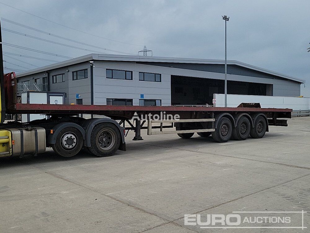 Prodaje se Montracon Tri Axle Flat Bed Trailer poluprikolicu platformu na aukciji