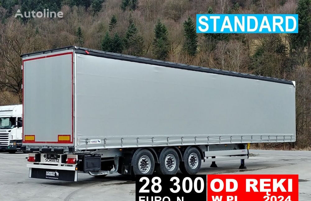 Nova Schmitz Cargobull STANDARD poluprikolica s ceradom