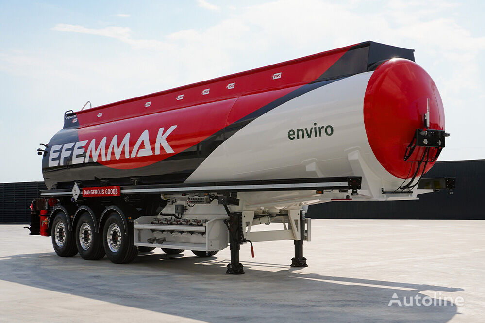 Nova EFEMMAK E.FAST.GN.40.7 ADR Aluminum Fuel Trailer cisterna za goriva i maziva