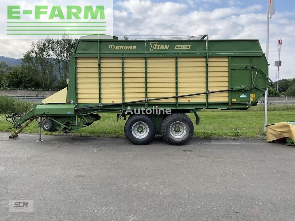 Krone krone ladewagen titan r 48/gd prikolica platforma