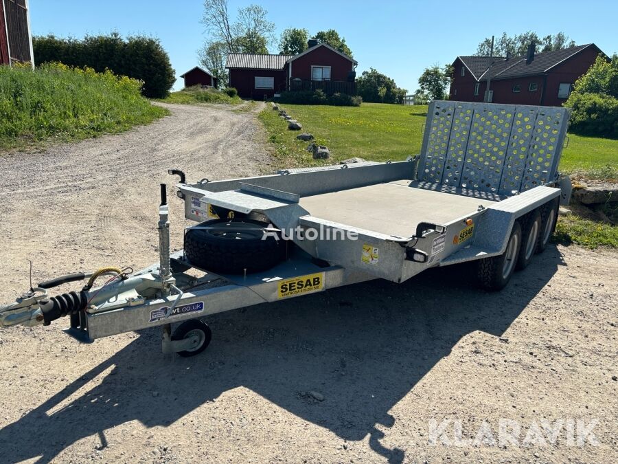 Prodaje se Yfor William Trailers GH146 prikolicu za građevinske strojeve na aukciji