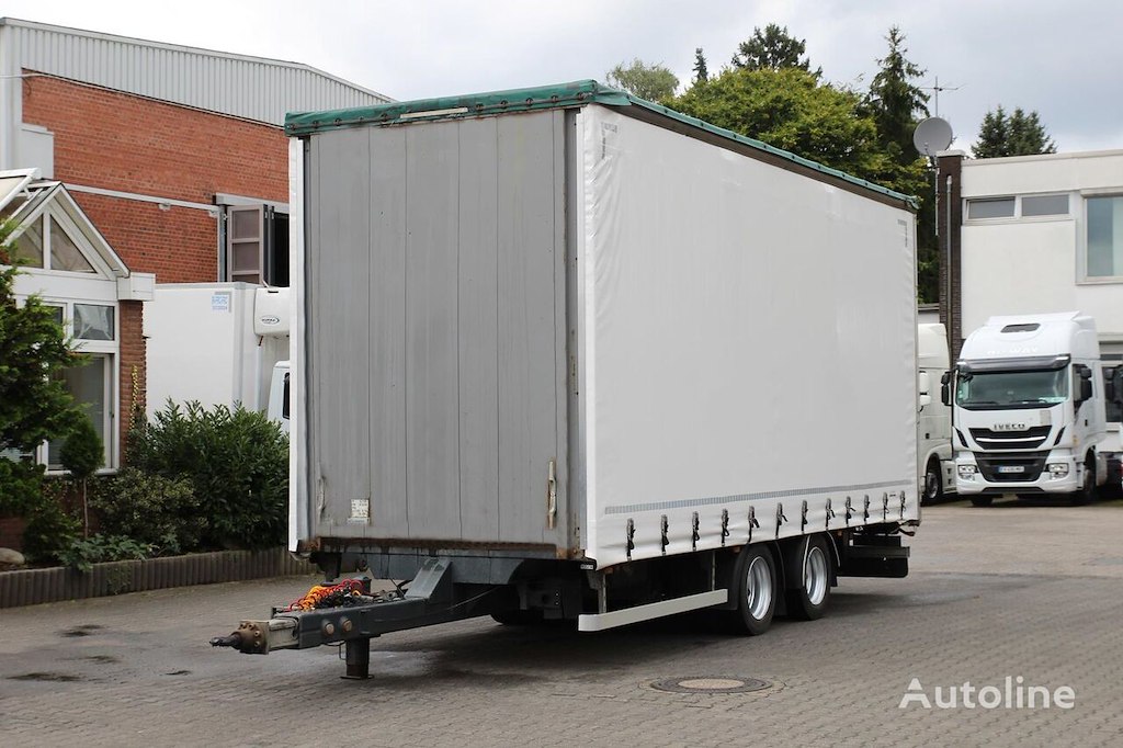 LeciTrailer 2-Achsen Mega Jumbo Tandem Edscha SAF Achsen prikolica sa ceradom