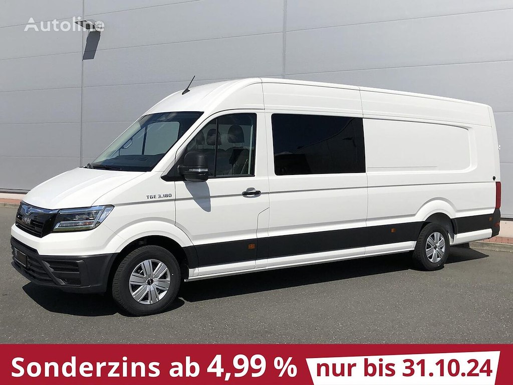 MAN TGE 3.180 L5H3 MIXTO NAV TEMPOMAT KAM LED DAB kombi minibus