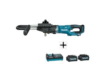 MAKITA Akumulatorski bušač za zemlju 40V DG002GZ + starter set XGT (2 x 4Ah BL4040 + brzi punjač ...