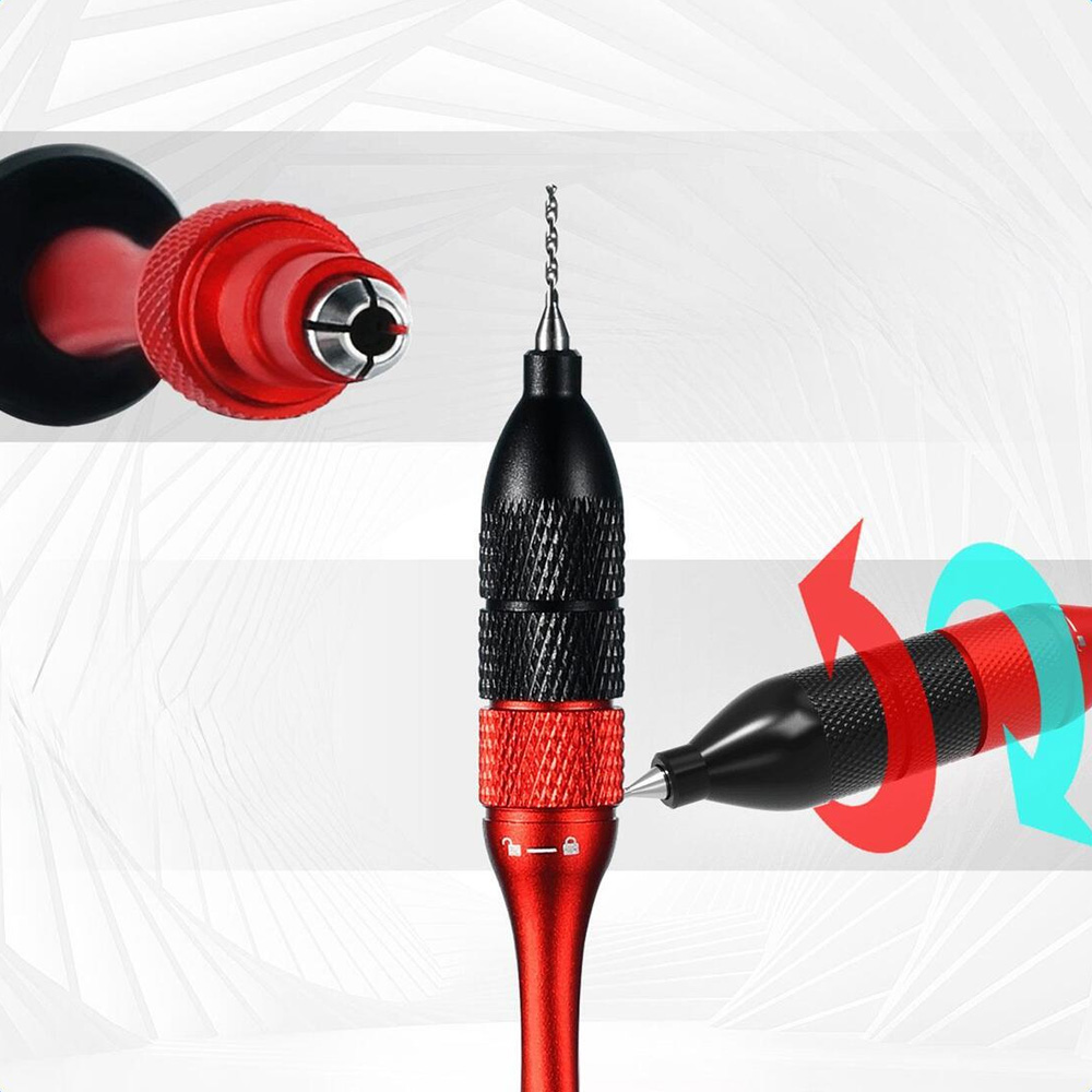 Precision Aluminum Alloy Hand Drill Set AT-SHD