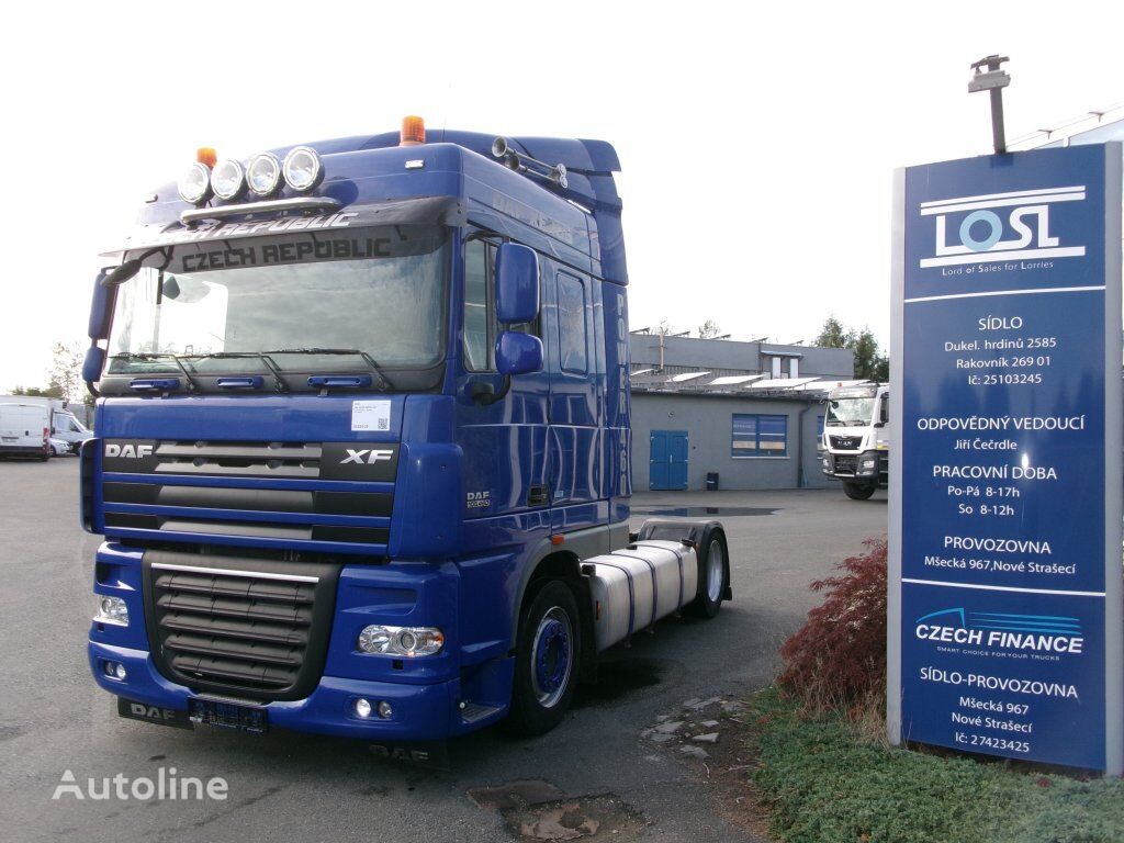 DAF XF105.460 EURO 5 ATe MEGA/lowdeck tegljač