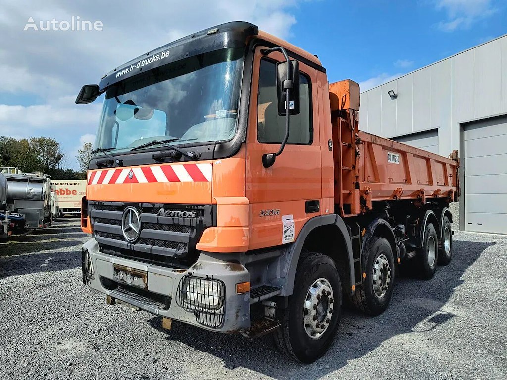 Mercedes-Benz Actros 3236 8X4 - 2 SIDE TIPPER/BI-BENNE kiper