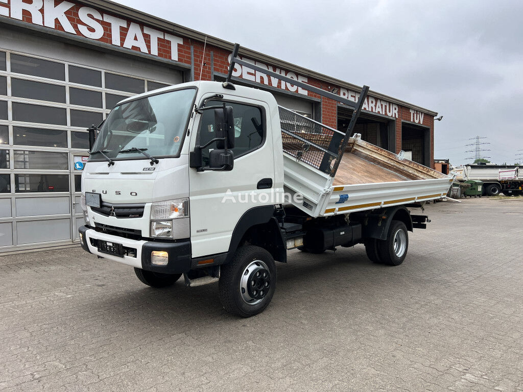 Mitsubishi Canter Fuso 6C18 2-Achs Allradkipper 4x4 Meiller kiper