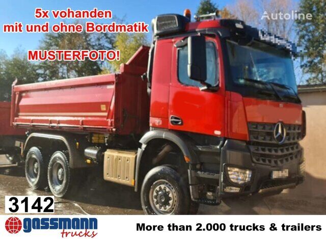 Mercedes-Benz Arocs 3345 AK 6x6, Grounder kiper