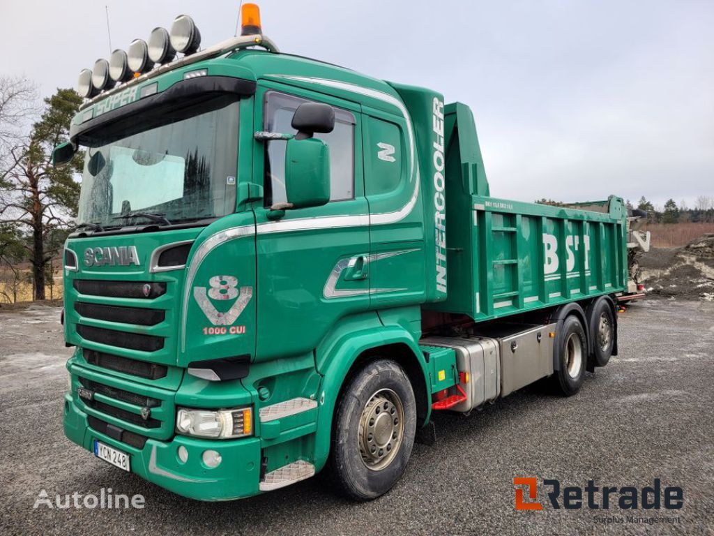 Prodaje se Scania R580LB6X2*4HNB kiper na aukciji