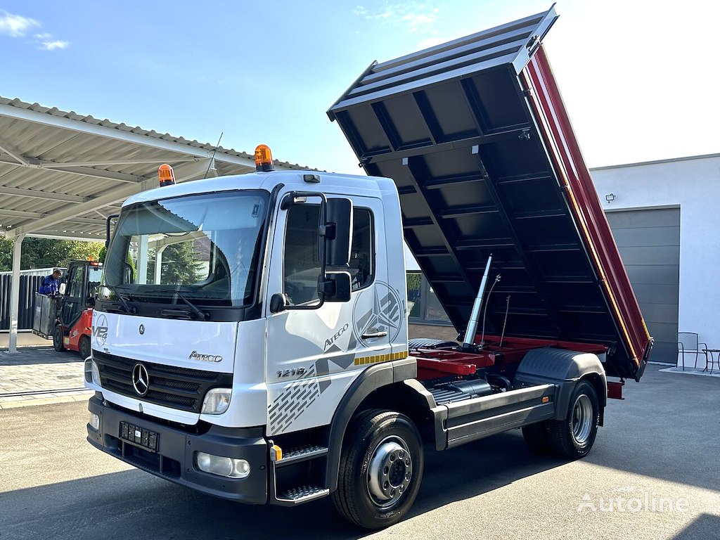 Mercedes-Benz ATEGO 1218 SKLÁPAČ S3 VYKLÁPAČ KIPPER 3 side kiper