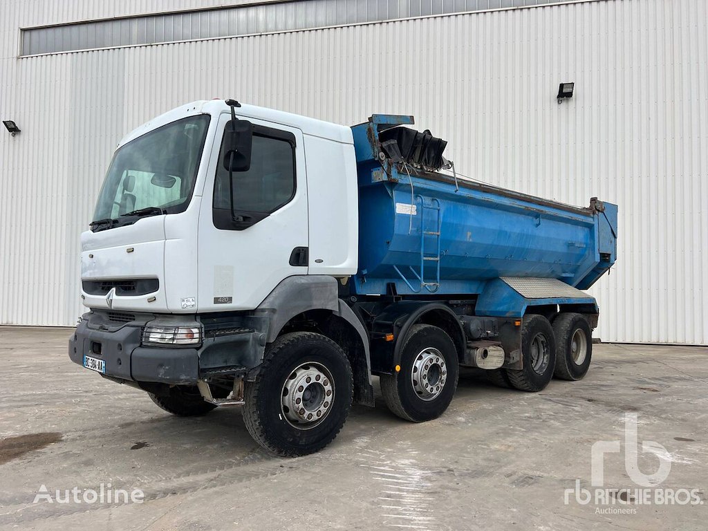 Prodaje se Renault KERAX 420 DCI 8x4 Camion Benne kiper na aukciji