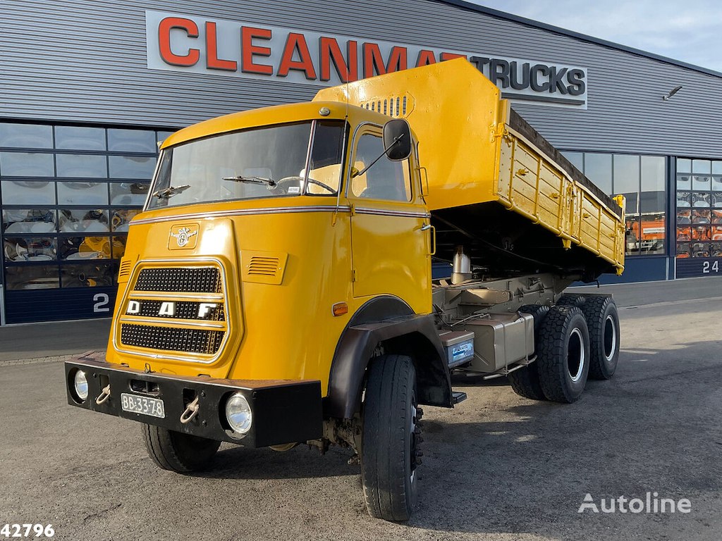 DAF AZ 1900 DS 420 6x6 Driezijdige kipper "Oldtimer" kiper