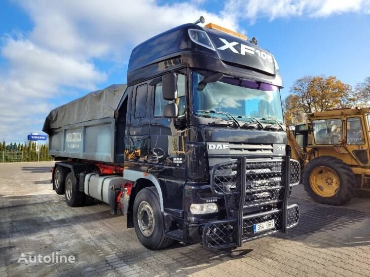 DAF XF 105.510 SSC 6X2 HOOKLIFT 20T HIAB 6.2007 EURO 4 kiper