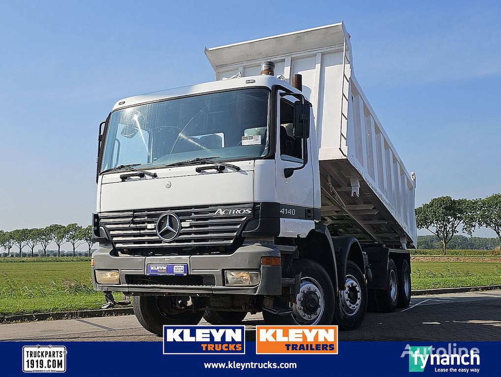 Mercedes-Benz ACTROS 4140 8x6 steel manual kiper