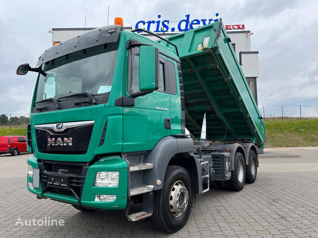 MAN TGS 26.460 6x4 Dreiseitenkipper | AHK | Retarder kiper