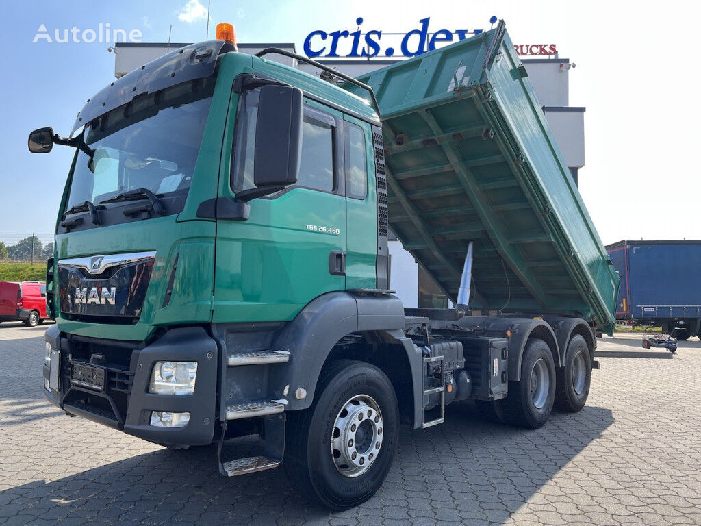 MAN TGS 26.460 6x4 Dreiseitenkipper | Retarder | ATM kiper