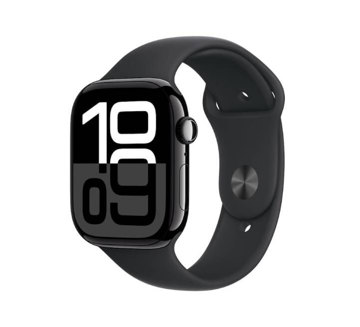 Apple Watch S10 GPS 42 mm Black Sport Band - M/L MWWF3QV/A