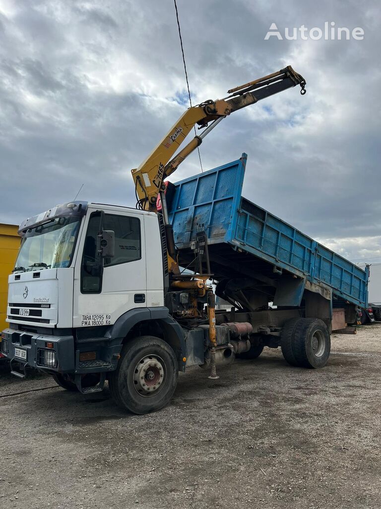 IVECO EUROTRAKKER MP190E35H-GRUA kiper