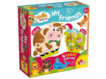 LISCIANI Carotina Edukativna igra My Animals Friends 85521