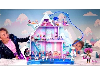 LOL Kuca - L. O. L. Surprise! Winter Disco Chalet Doll House