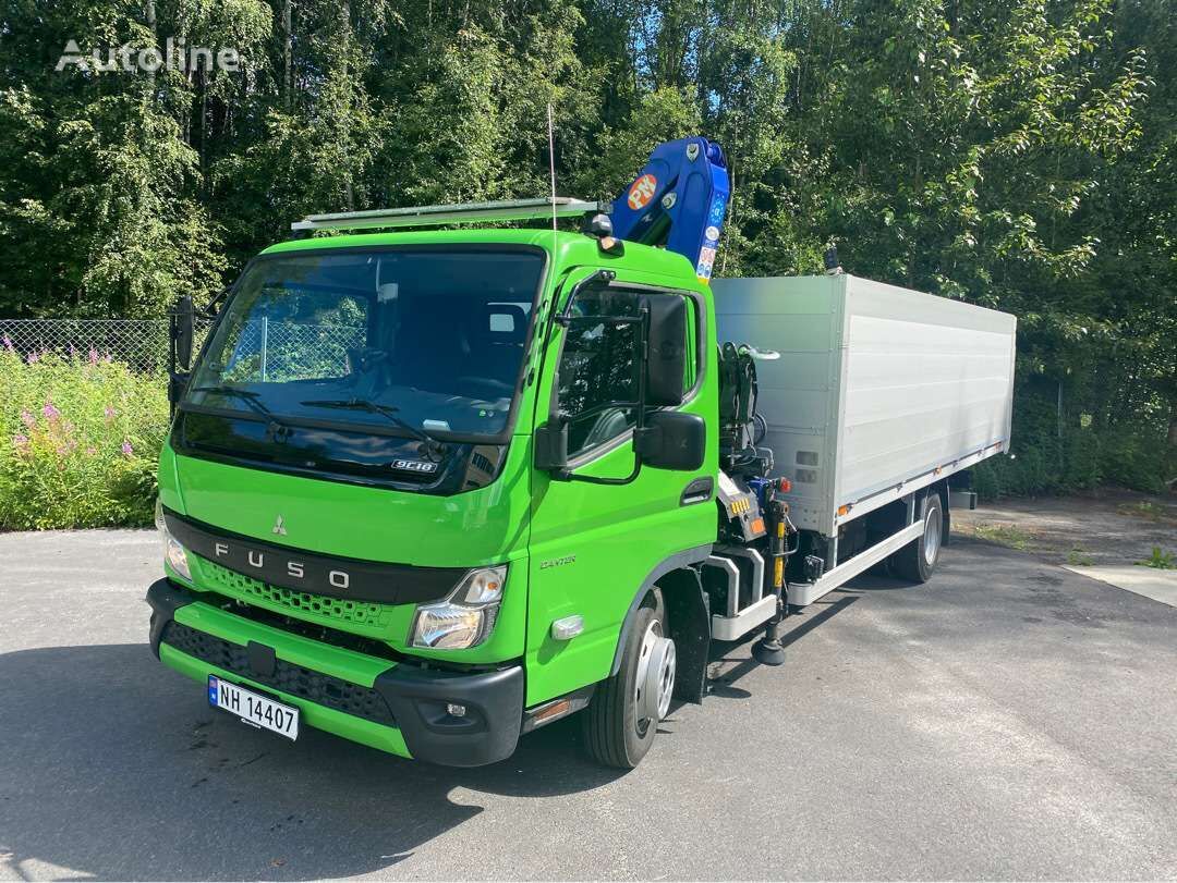 Prodaje se Mitsubishi Fuso Fuso Canter kamion s ravnom platformom na aukciji