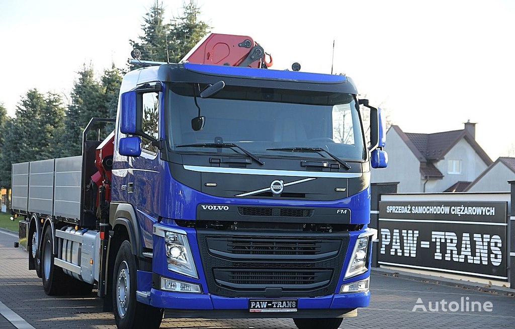 Volvo FM460 MAŁY PRZEB */// JAK NOWY */// kamion s ravnom platformom