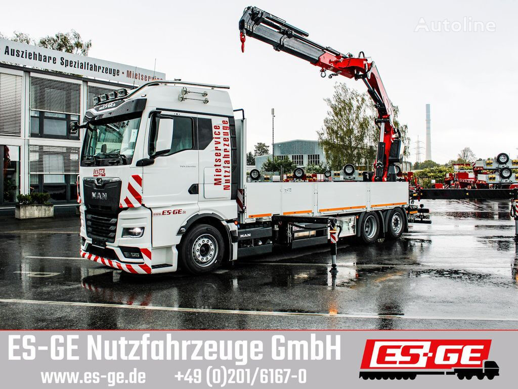 Novi MAN TGX 26.480 kamion s ravnom platformom