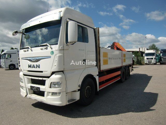 MAN TGS 26.480 kamion s ravnom platformom