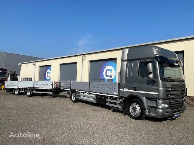 DAF CF 85 .360 4x2 Euro 5 - Open laadbak + WebTrailer open laadbak - kamion s ravnom platformom