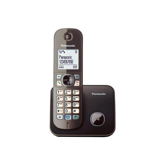 PANASONIC DECT KX-TG6811FXM Bežični telefon, Siva