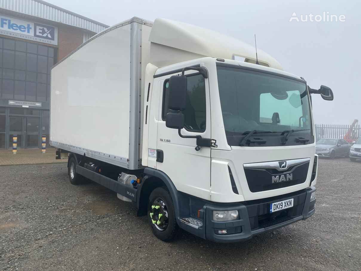 MAN TGL 7.160 7.5-TONNE GRP BOX VAN 2019 - DK19 XKN kamion furgon