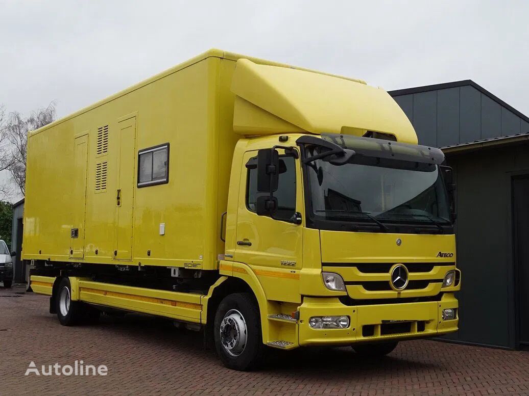 Mercedes-Benz Atego 1222 LIVING 2x bed Douche Airco motor, kart, autosport kamion furgon