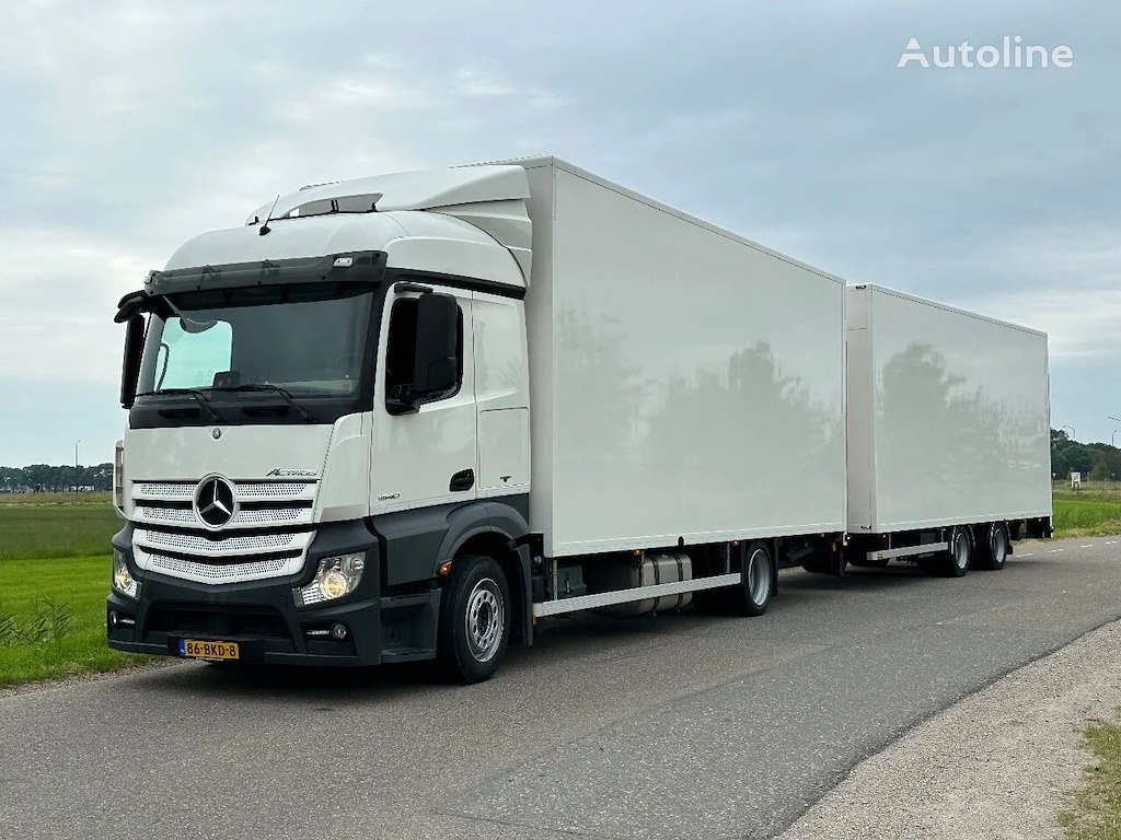 Mercedes-Benz Actros ACTROS 1940LL EURO6. 11-2017 COMBINATIE in TOPSTAAT kamion furgon