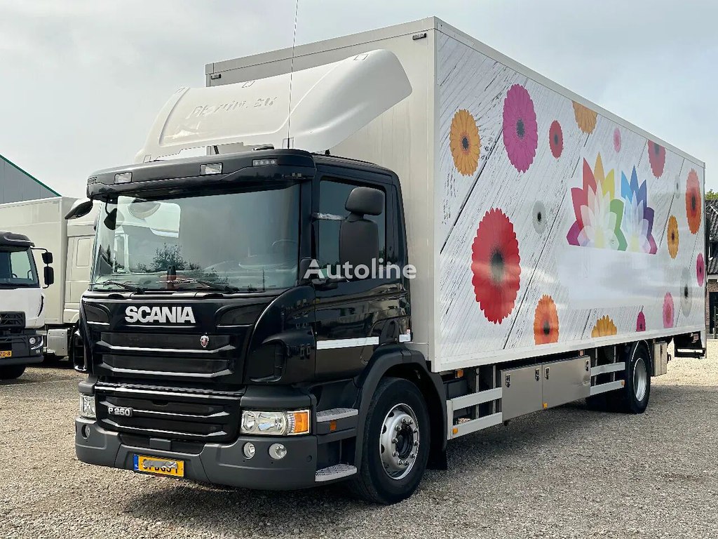 Scania P250 EURO6. 965x250x277 geïsoleerde opbouw kamion furgon