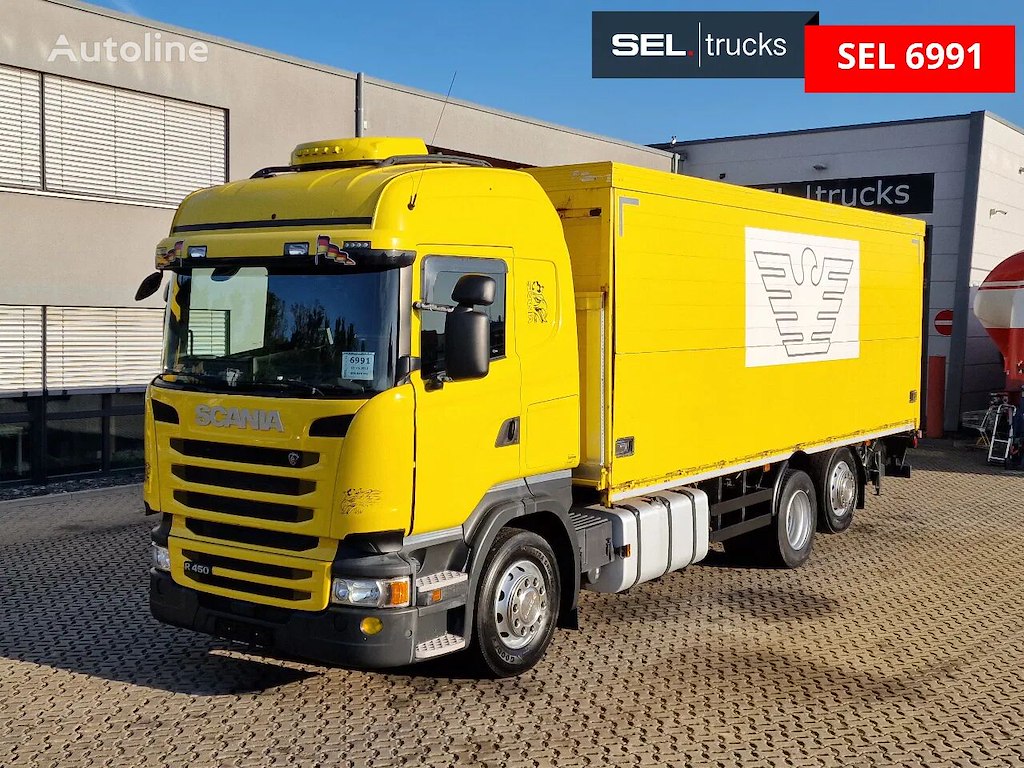 Scania R450 LB6X2*4MNA Retarder / Ladebordwand 3.000kg / Standklimaanla kamion furgon