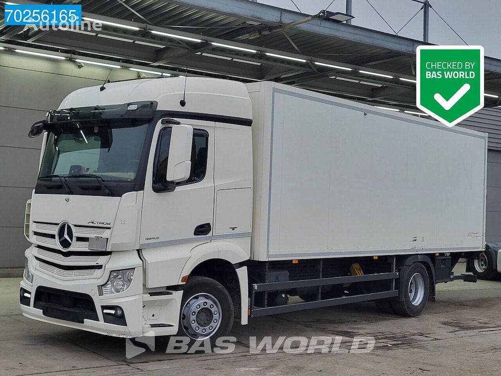 Mercedes-Benz Actros 1843 4X2 18tonner Ladebordwand Retarder ACC Euro 6 kamion furgon