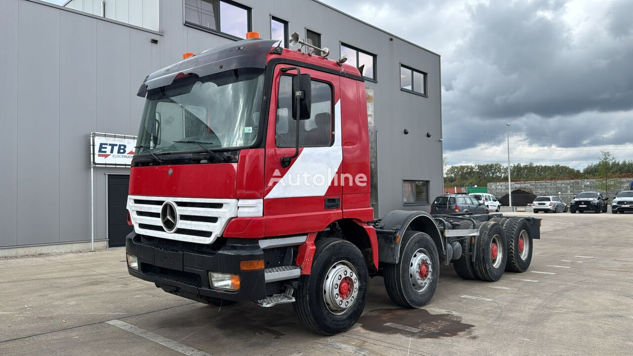 Mercedes-Benz actros 4140 (GRAND PONT / LAMES / BOITE MANUELLE / 12 ROUES / 8X kamion šasija