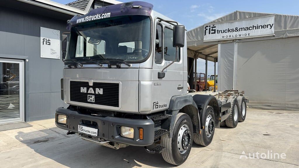 MAN 32.403 8X4 chassis - euro 2 kamion šasija