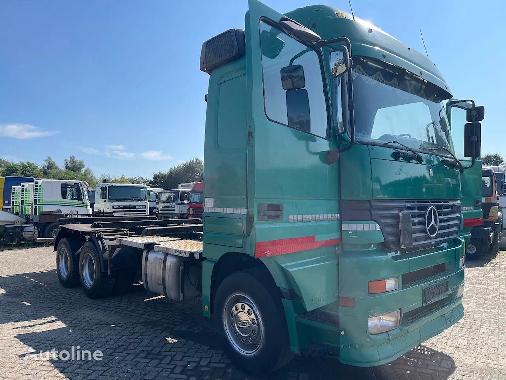 Mercedes-Benz Actros 2657 6x4 CHASSIS TRUCK EPS 3 PEDALS kamion šasija