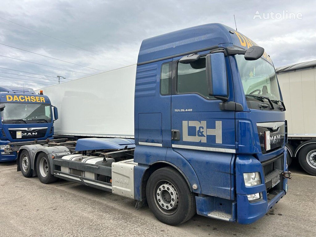 MAN TGX 26.440, Motorschaden kamion šasija